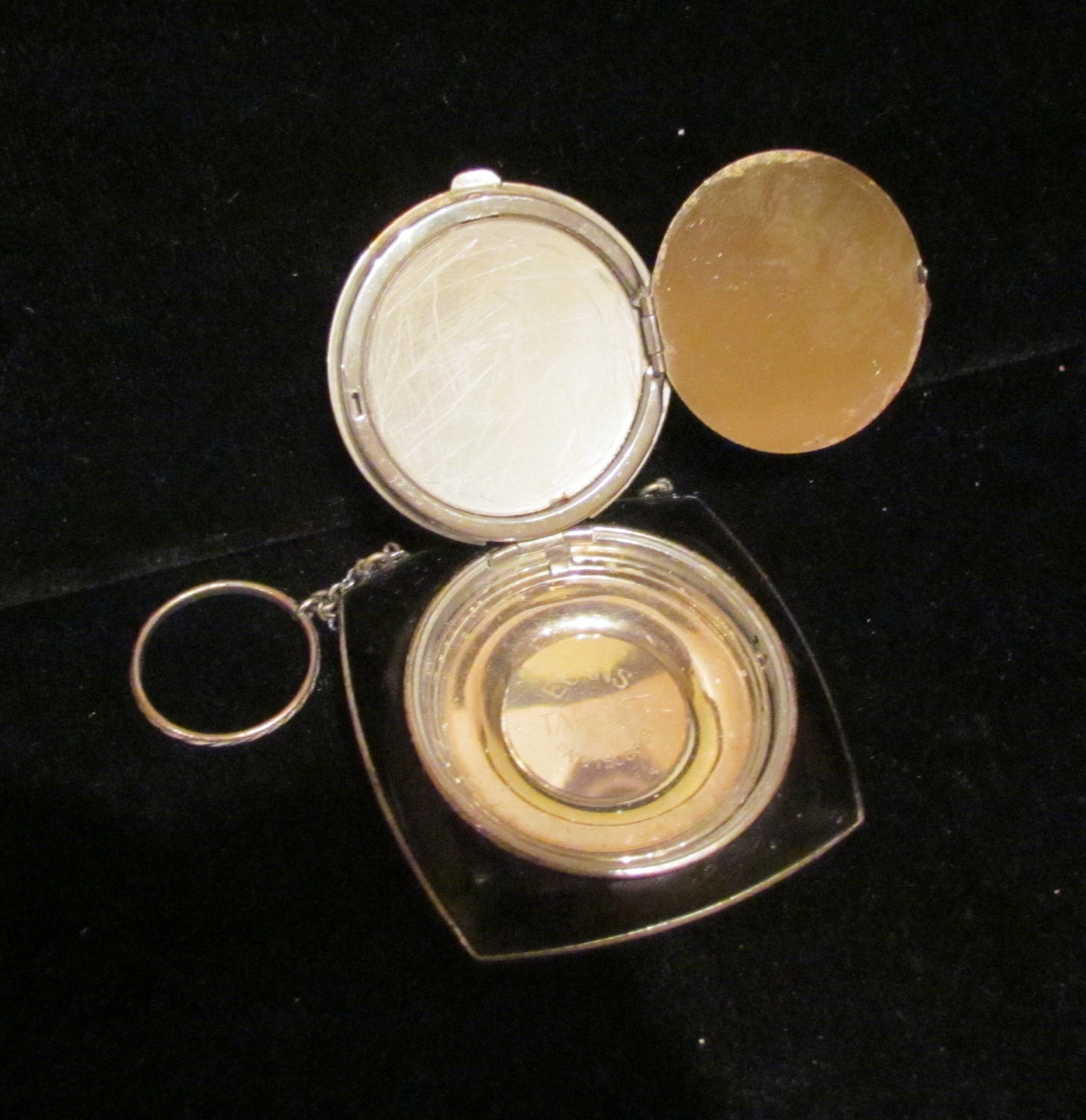 1930's Compact Purse Vintage Evans Compact Purse Art Deco