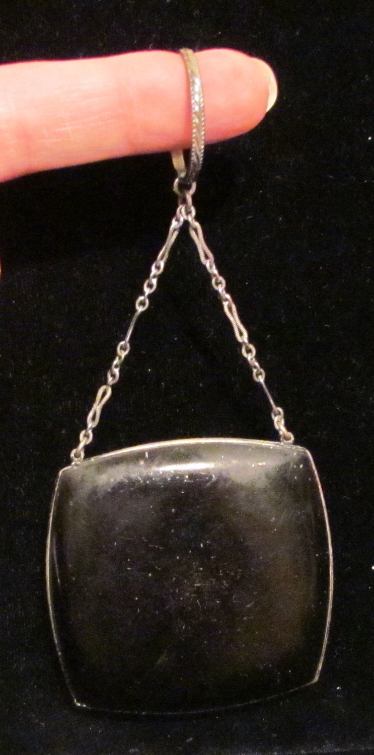 1930's Compact Purse Vintage Evans Compact Purse Art Deco