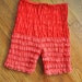 Vintage Square Dance Bloomers or Pantaloons Bright Red and