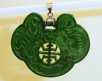 Unique chinese symbol jade related items | Etsy