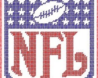 NFL Logo Plastic Canvas E-Pattern