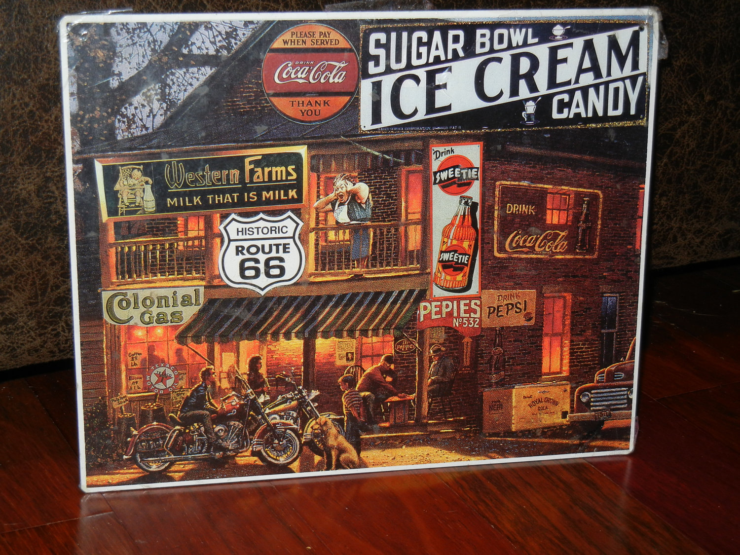 Coca Cola Metal Sign by OpenAirTrading on Etsy