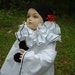 F048 Fabulous Classic Pierrot Clown Costume Adult Sizes