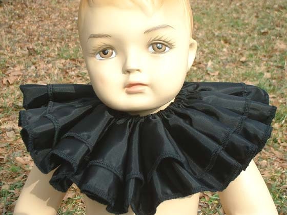 C118 Neck Ruff Circus Clown Collar by fwcreations4All on Etsy