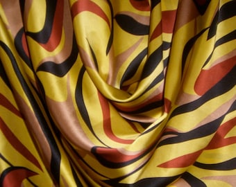 Flame print fabric | Etsy