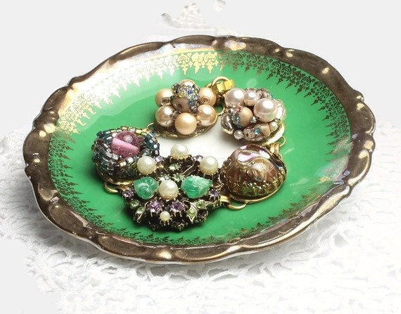 Bracelet Made From Recycled Vintage Earrings Fresh And bracelet-made-from-recycled-vintage-earrings-fresh-and