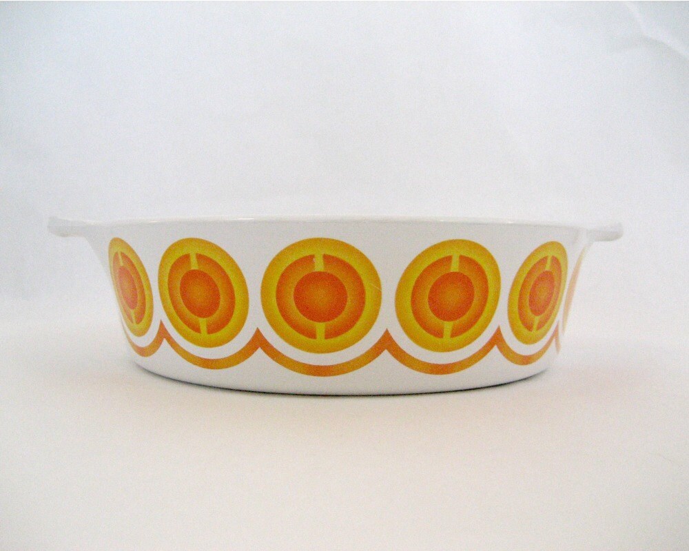 Vintage Casserole Dish Pyroflam Electro Netherlands