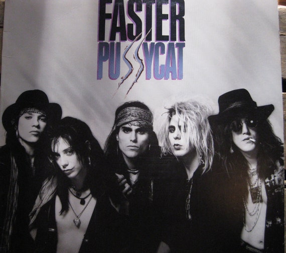 Faster Pussycat Self Titled Vinyl Record By Thewaybackmachine