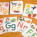 Alphabet flash cards