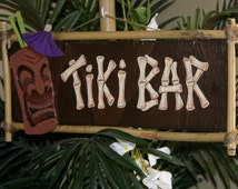 Popular items for tiki bar sign on Etsy