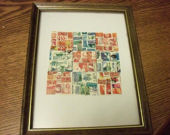 ON SALE NOW: collage postage stamps from Australia by mburg236