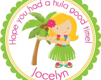 Luau stickers | Etsy