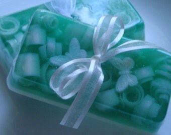 Green Goddess glycerin soap