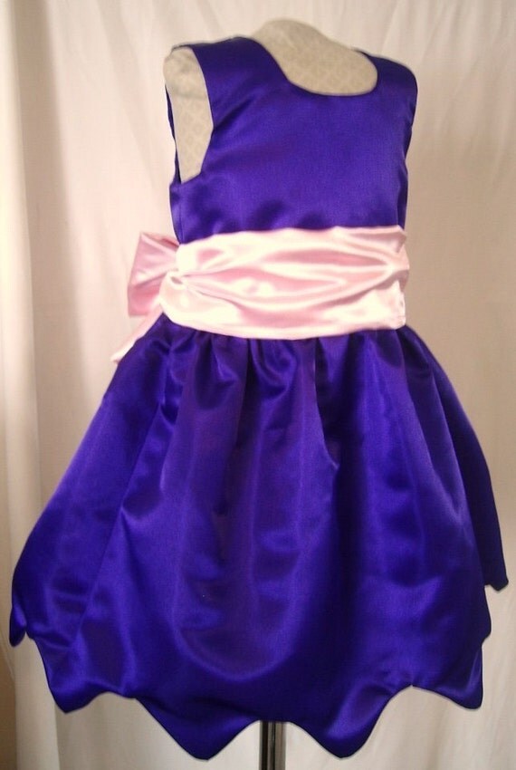 Items similar to JUNE PURPLE DRESS Custom from Disney's Little ...