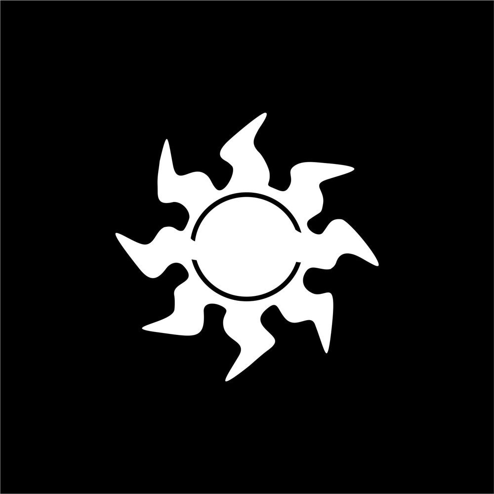 3x3 Plains Magic The Gathering Mtg Mana Symbol Sticker