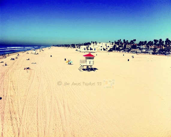 California Beach photo View from the HB by JasonBogsPhotography