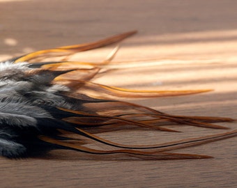 Long Feather Hair Extensions Craft Supply by featherswholesale