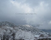 Items similar to Bridger Canyon -Bozeman, Montana- (10x10 shadow box ...