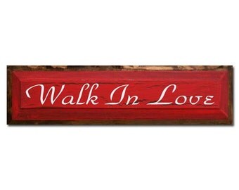 Popular items for walk in love on Etsy