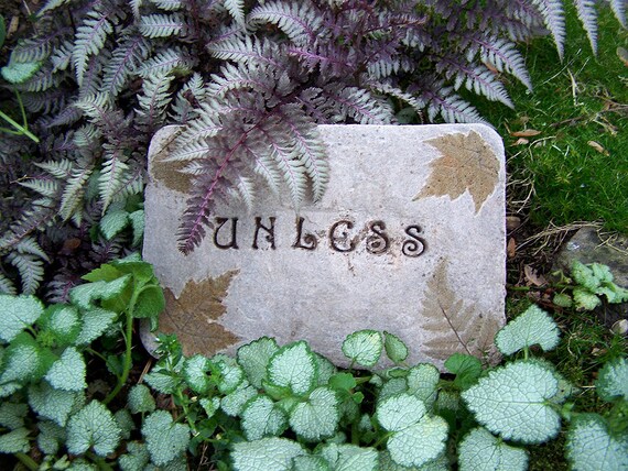 CUSTOM order for Matt K Lorax UNLESS Garden Stone