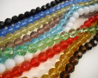 8mm glass beads | Etsy