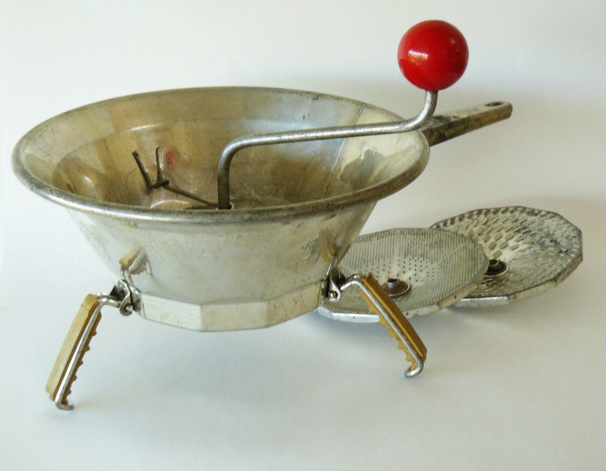 Vintage Moulin Legumes Food Mill Made in France