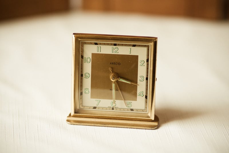 Artco 1950's Retro Radium West Germany Alarm Clock