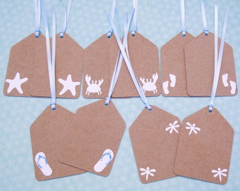 Beach theme tags | Etsy