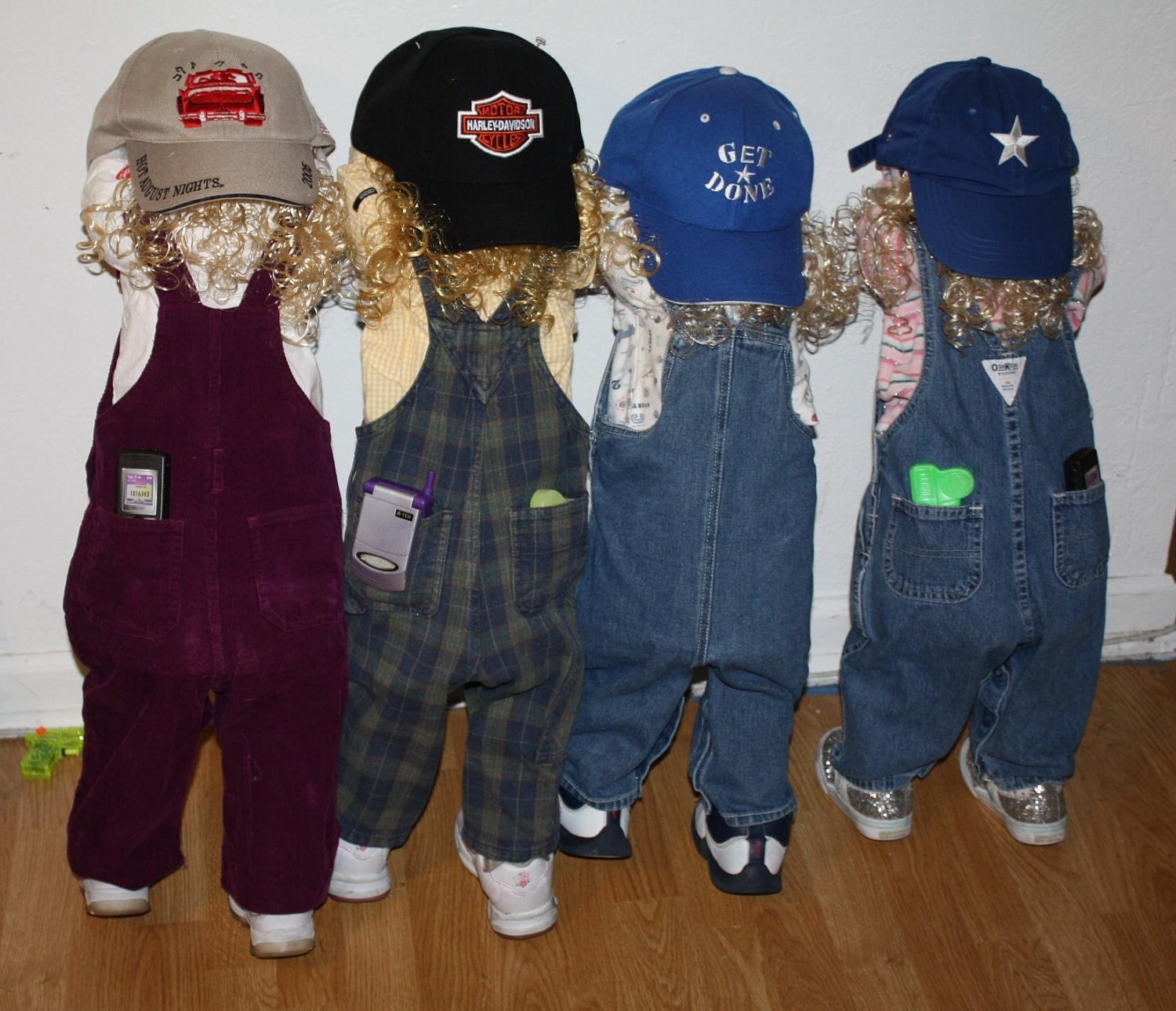 Custom Time Out pouting dolls by MistyFigs on Etsy