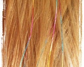 Items similar to Rainbow Hair Tinsel With Instructions - How To Tie ...