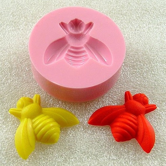 Bee Mold Mould Flexible Silicone Mold Scrapbooking Fondant