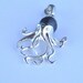 Sterling Silver Octopus pendant/enhancer