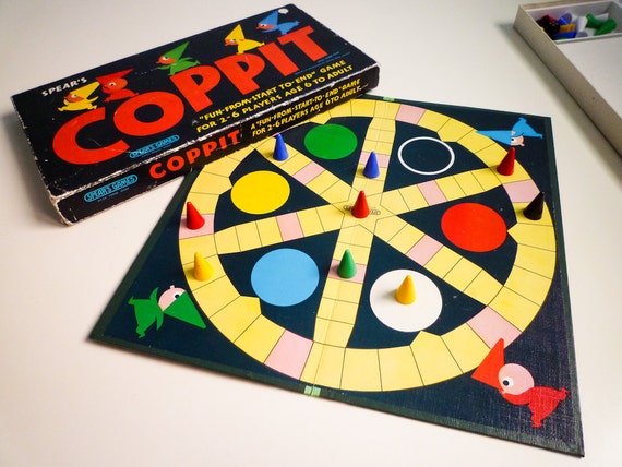 Vintage 1964 Board Game Coppit