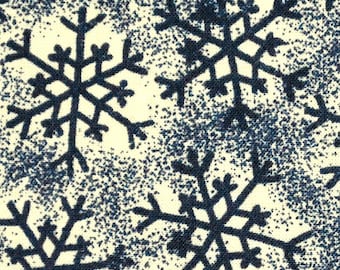 Snowflake fabric | Etsy