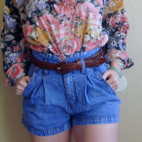 Heart Shaped Booty Calvin Klein High Waist Jean Shorts