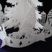 Scherenschnitte Winter Village Wonderful Paper Cutting