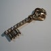 Vintage 1940s Trifari Key Brooch Crown Mark Pin Alfred