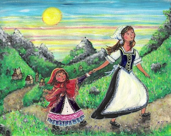 Swiss folk art | Etsy