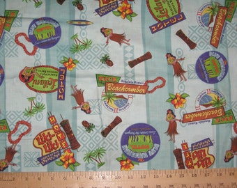 Travel theme fabric | Etsy