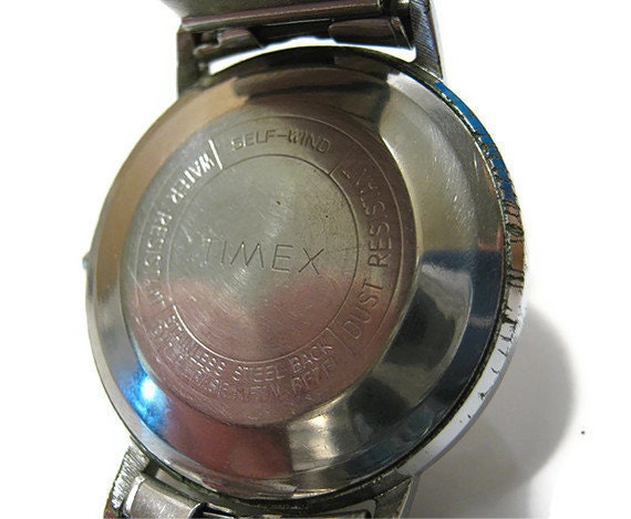 Vintage Timex Self Wind Wrist Watch with Speidel Band