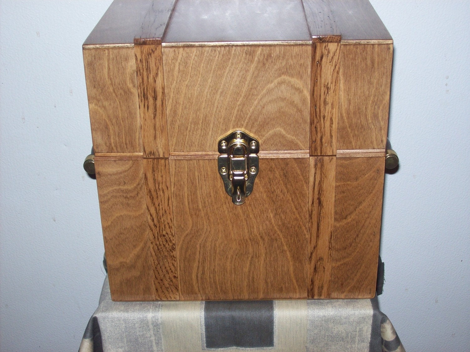 Handcrafted Old style Wood Lock Box by Smokeatillyjane on Etsy