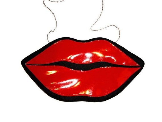 Items Similar To Red Lips On Etsy