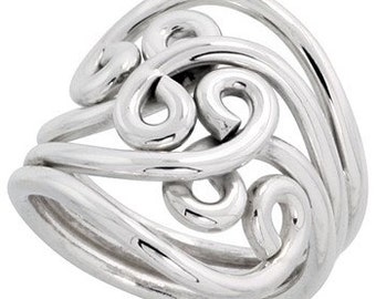 Popular items for freeform rings on Etsy