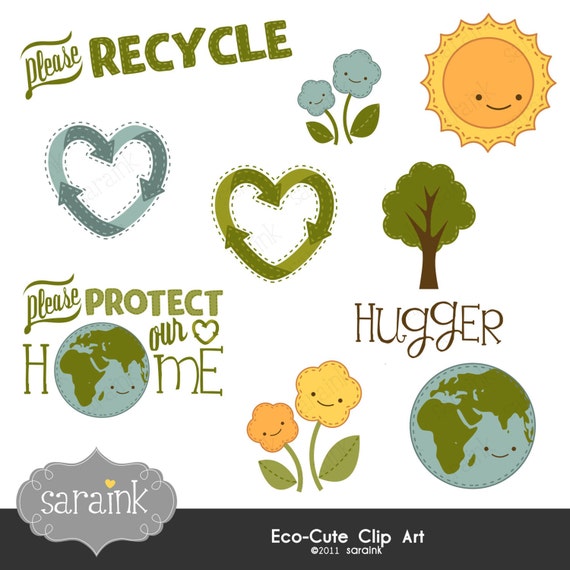 Cute Recycle Clip Art