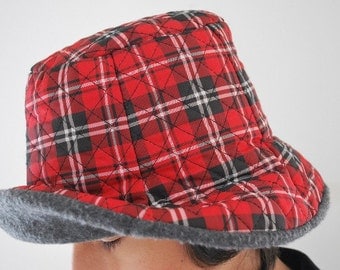 Popular items for plaid hat on Etsy