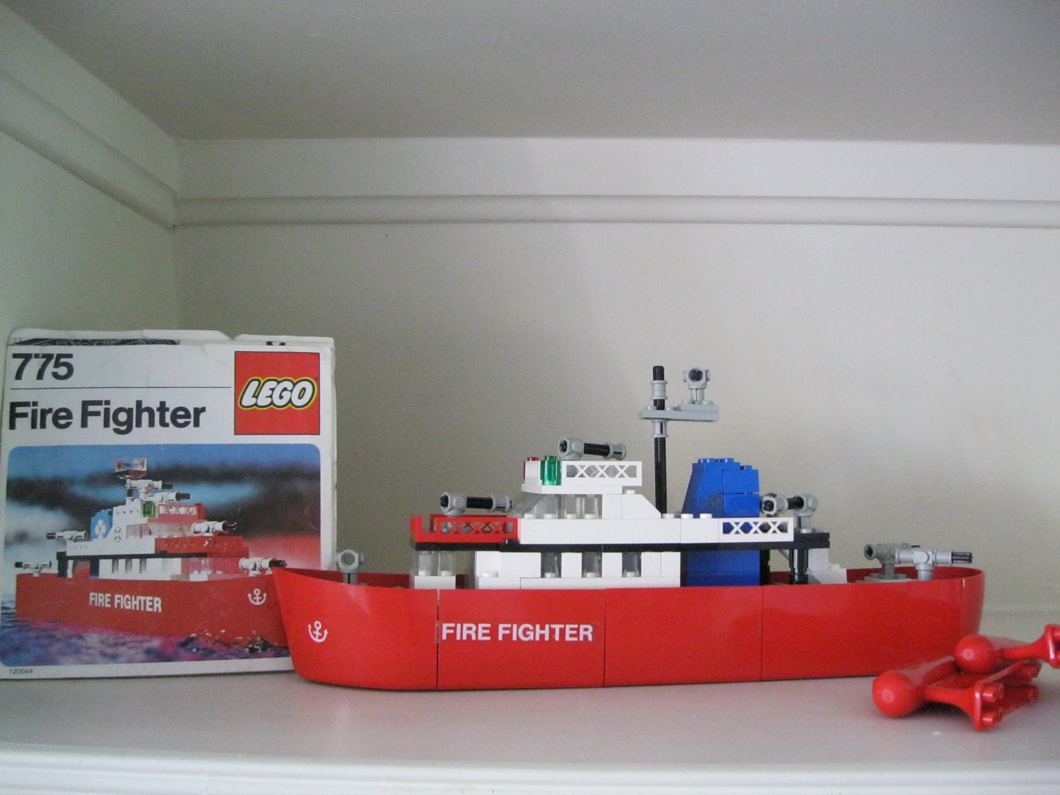Lego Fire Fighter Boat 775 by TheJunkieJunction on Etsy