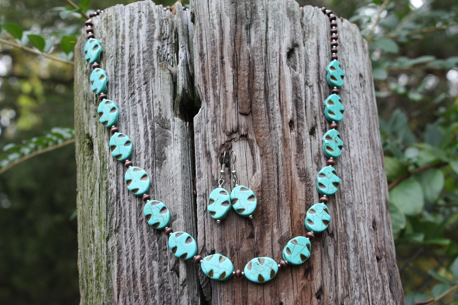 Handmade Native American Style Jewelry Turquoise Magnesite