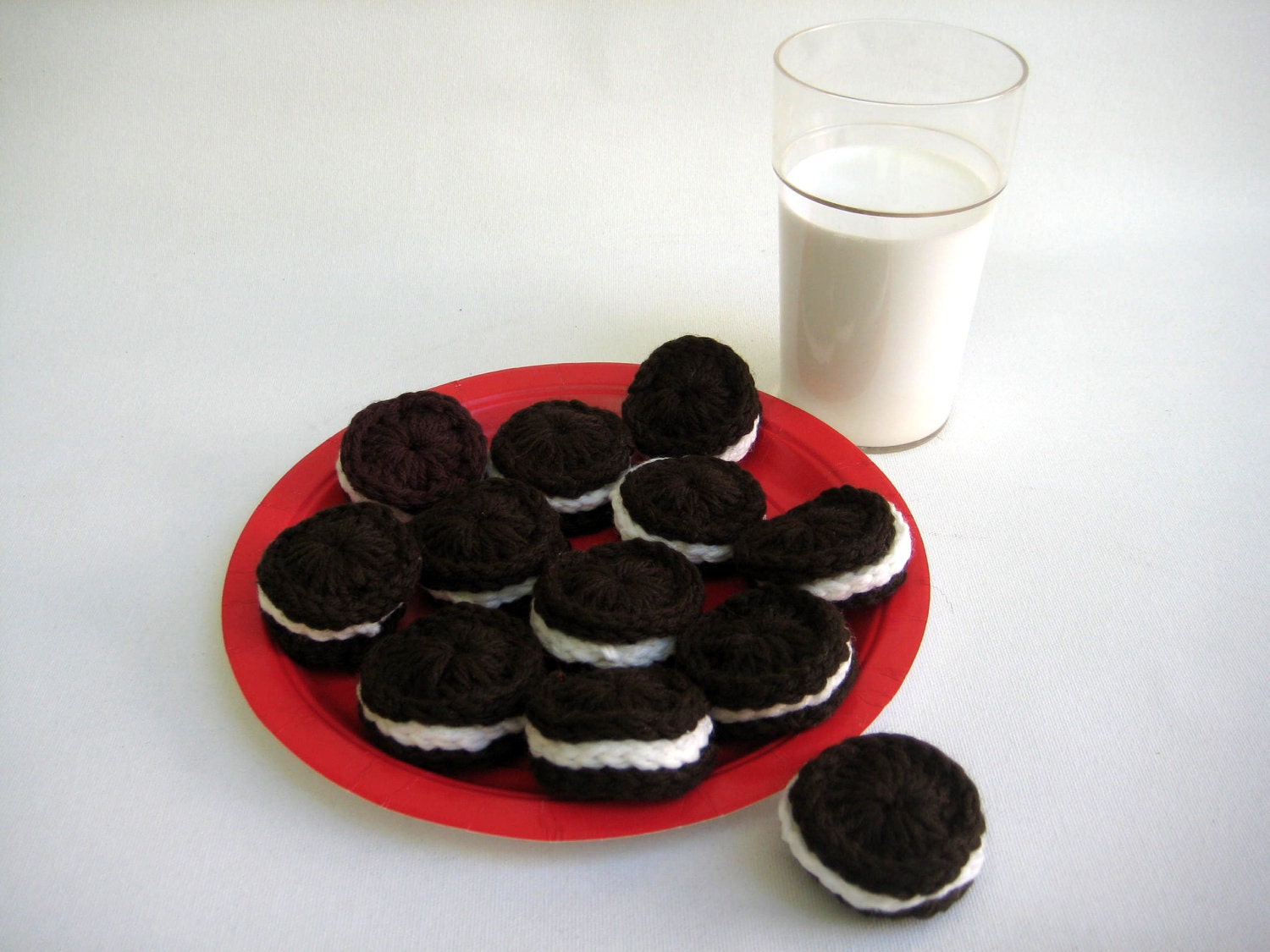 Vintage Handmade Crochet Oreo Style Cookies – Haute Juice