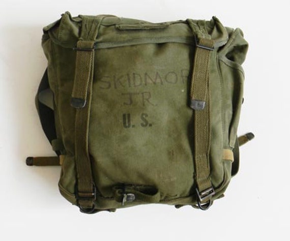 Vintage WWII US Military Backpack