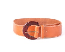 Unique camel leather belt related items | Etsy